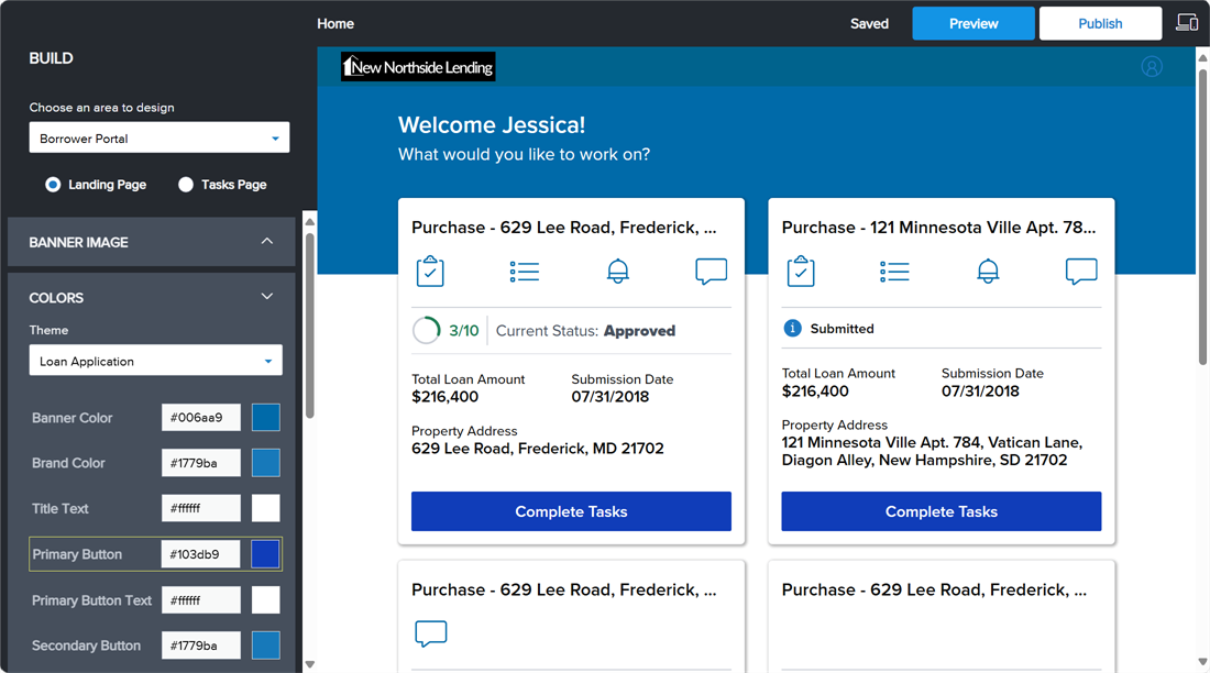 Customize Your Borrower Portal