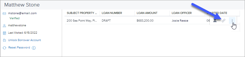 Resend a Borrower Package Link