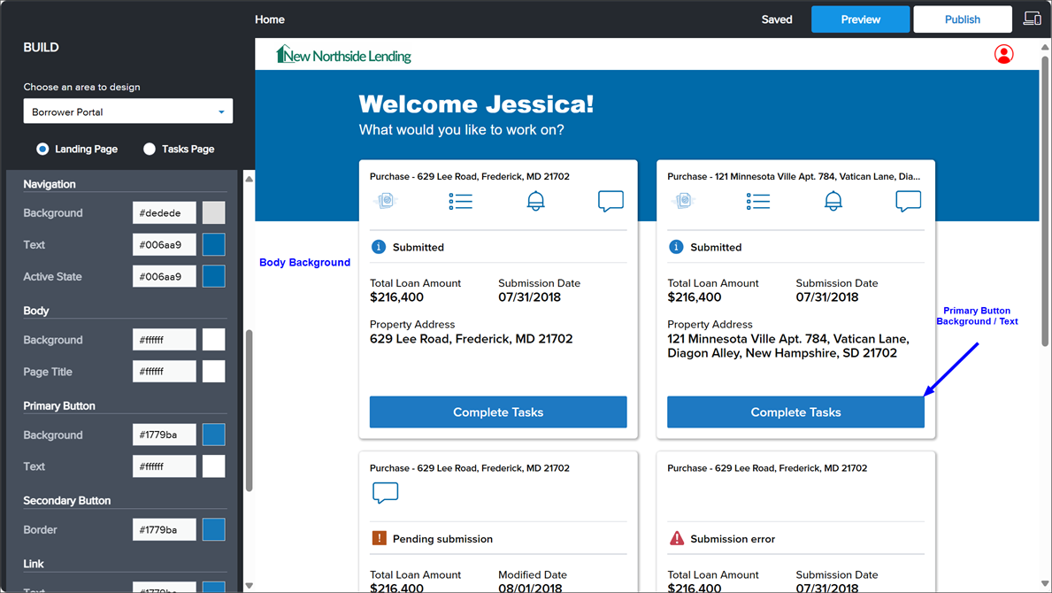 Customize Your Borrower Portal