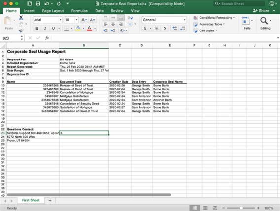 Simplifile Release Notes for 2020.03.02
