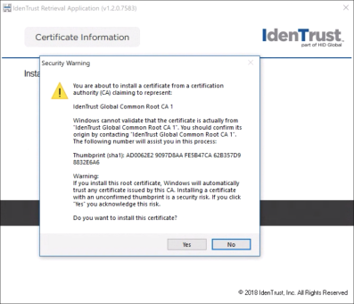 Getting and Using your IdenTrust Digital Certificate